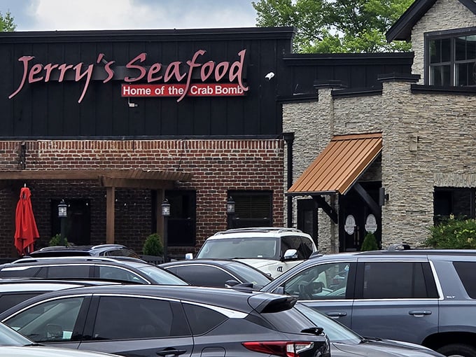 When a place calls itself "Home of the Crab Bomb," you know they're not messing around.