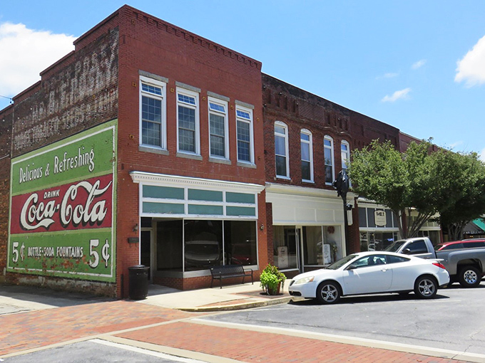 Laurens' downtown streets offer a perfect balance - wide enough for easy driving but intimate enough to feel like you're somewhere special.