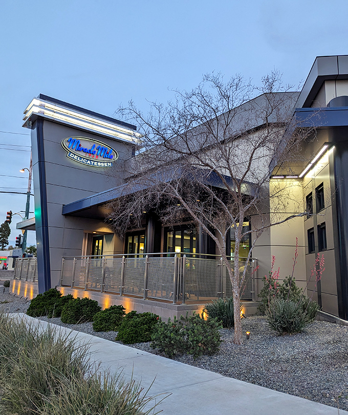 Miracle Mile's modern exterior houses old-world sandwich craftsmanship. The deli equivalent of finding vinyl in the streaming age.