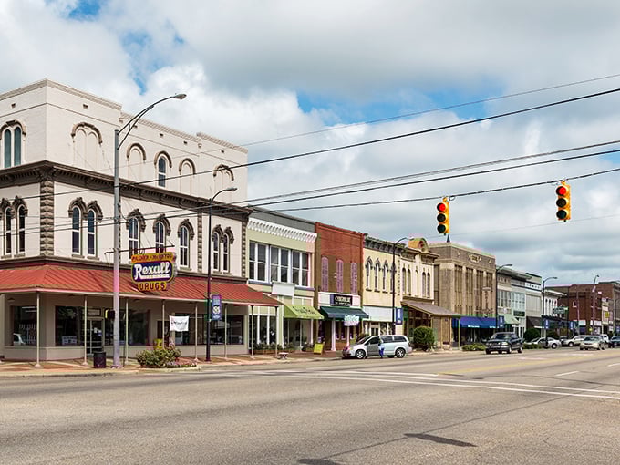 Selma's historic downtown stretches along Broad Street, where every brick building tells a story worth hearing.