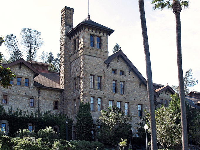 St. Helena's stone architecture speaks of wine country elegance without the pretentious price tag.