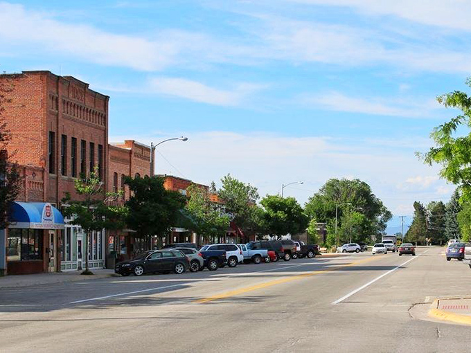 Stevensville's historic main street looks like a movie set where everyone knows your name and the coffee's always fresh.