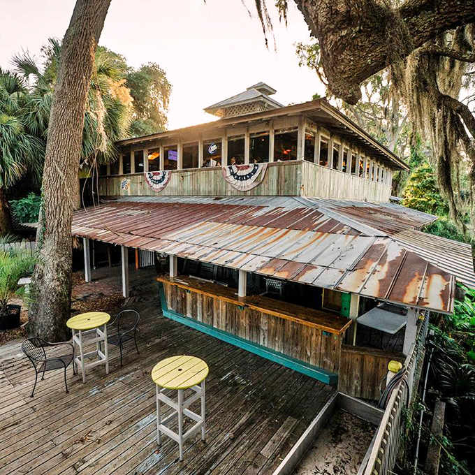 Perched above the water like a seafood treehouse &ndash; dinner with a view doesn't get more authentic.
