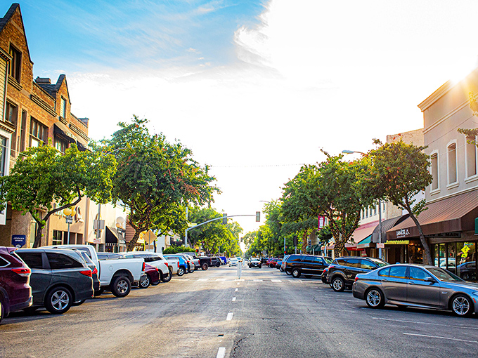 Visalia's charming downtown invites leisurely strolls past historic buildings and local shops that won't empty your retirement account.