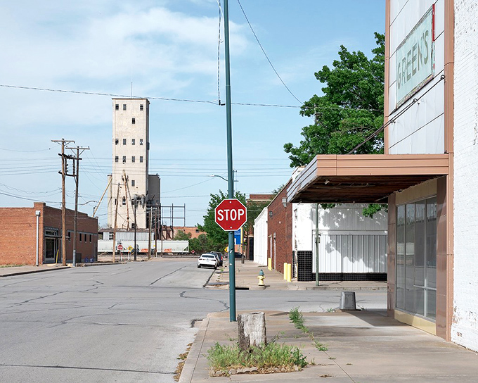 That grain elevator in Wichita Falls? It's like an exclamation point saying "Affordable living here!" Your Social Security check just got a promotion.