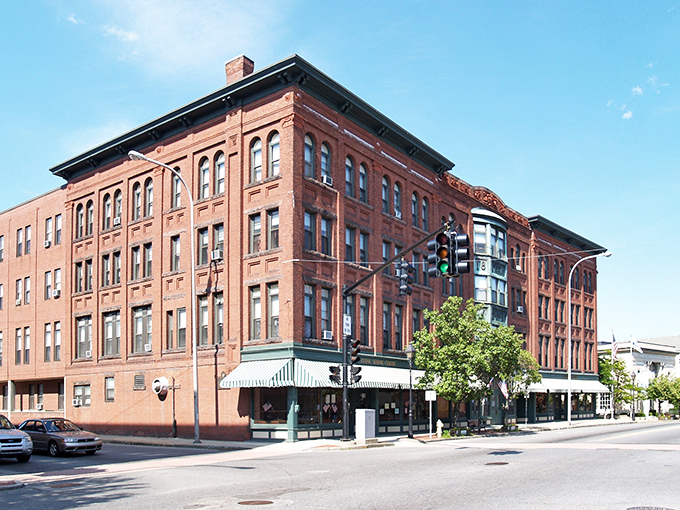 Athol's charming main street &ndash; where small-town simplicity meets unexpected cultural offerings around every corner.