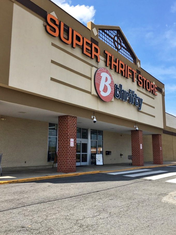 B-thrifty's "Super Thrift Store" sign isn't just marketing&mdash;it's truth in advertising. Woodbridge bargain hunters make this their first stop for secondhand gold.