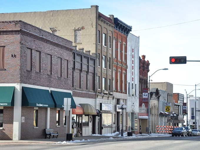 Beatrice's historic main street features well-preserved buildings that have stood the test of time.