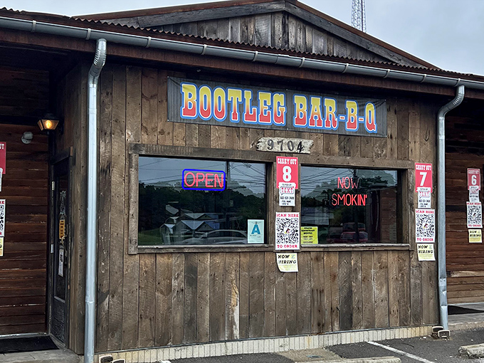 "NOW SMOKIN'" might be the two most beautiful words in the English language when they're on Bootleg's window.