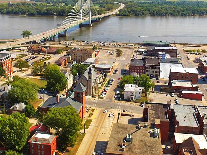 That bridge isn't just crossing water&mdash;it's connecting communities and creating opportunities for river town living.