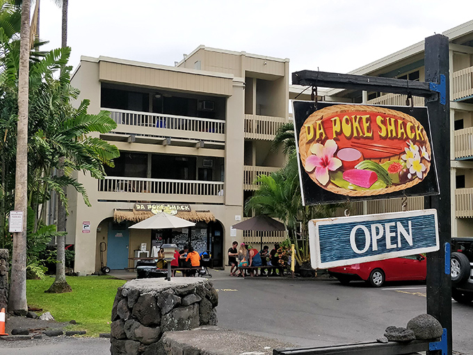 The sign promises poke, but what it delivers is an ocean-fresh revelation that'll make you question all other fish you've ever eaten.