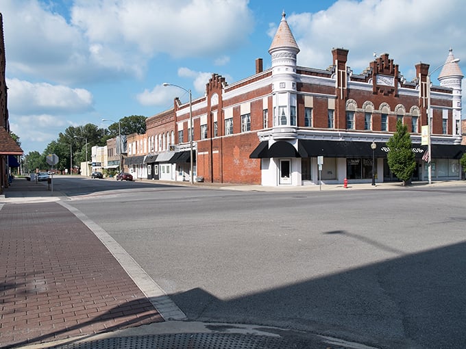 The architectural details in Du Quoin would cost millions in Chicago but here they're just part of everyday life.