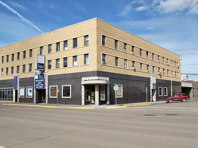 The heart of Glendive offers that perfect small-town vibe—where the tallest building in town still isn't as impressive as the big Montana sky above.