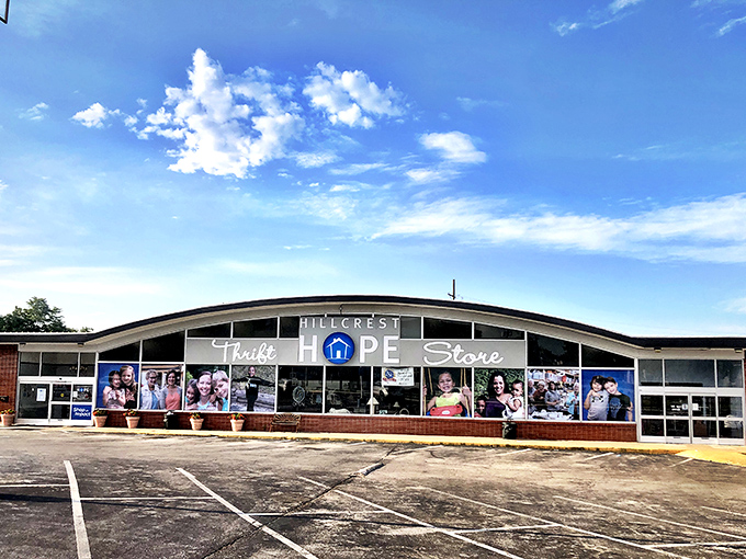 Under that big blue Missouri sky, this thrift store promises hope in the form of affordable treasures and community support.