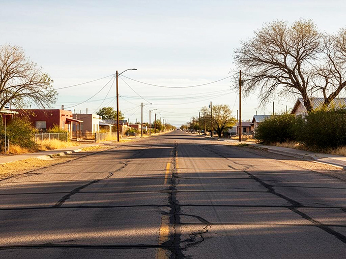 Residential streets in Hobbs offer quiet neighborhoods with spacious lots, perfect for families seeking affordable housing options.