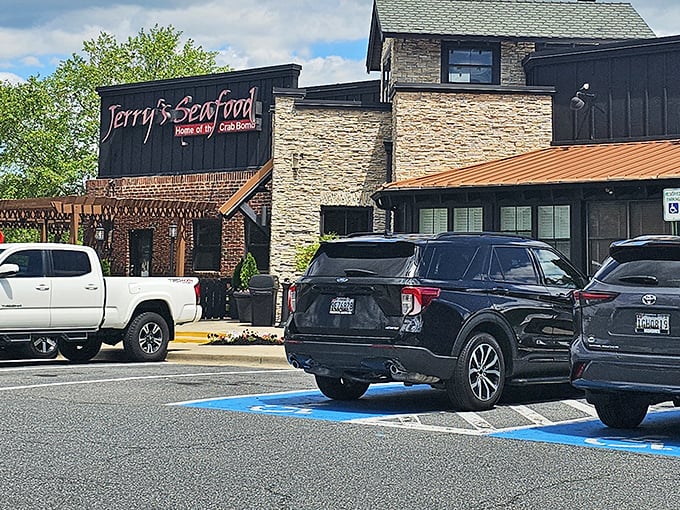 Jerry's modern look might surprise you, but their old-school crab cake game is absolutely legendary.