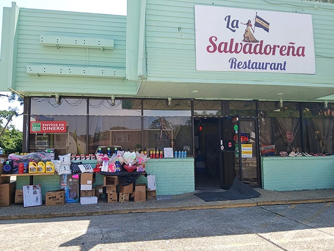 Behind this simple storefront lies a world of Central American flavors waiting to be discovered. Pupusa paradise awaits!