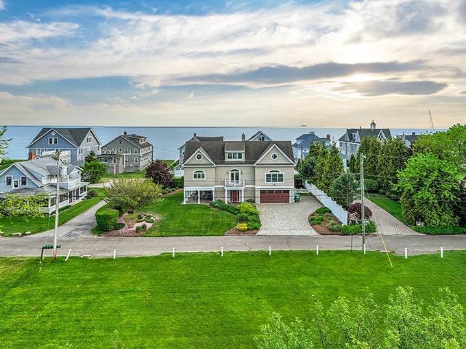 Coastal living at its finest! These waterfront homes in Madison showcase Connecticut shoreline living with postcard-perfect views of Long Island Sound.