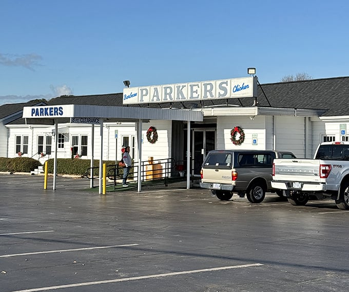 Parker's Barbecue looks like it was plucked from a Norman Rockwell painting&mdash;a time capsule where the barbecue traditions remain deliciously unchanged.