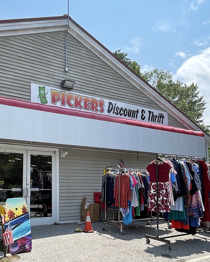 Summer at Pickers means the merchandise spills outdoors like a block party where everything's for sale. Bring sunscreen and your bargain radar!
