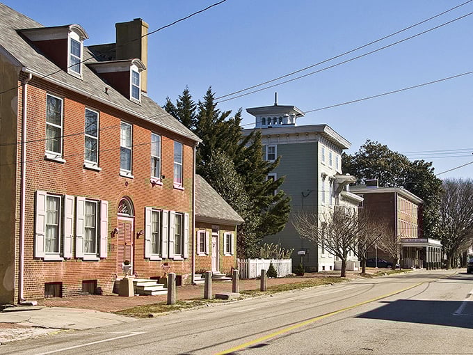 That water tower watching over Smyrna reminds you you're in a real town where real people stretch their Social Security dollars.