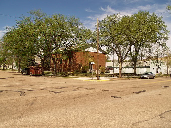 Towner's tree-lined streets and brick buildings create a Norman Rockwell setting without the collector's item price tag.