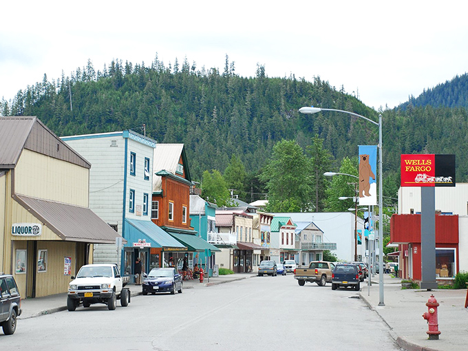 Small-town Alaska at its finest &ndash; where empty sidewalks aren't lonely, just waiting for neighbors to fill them.