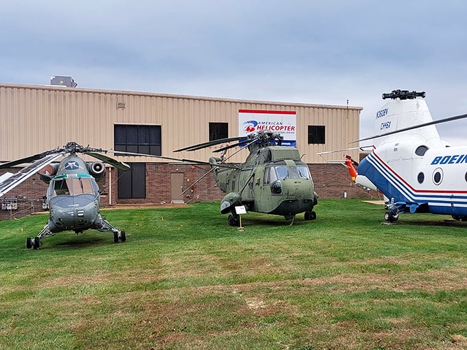 The American Helicopter Museum isn't just for aviation geeks &ndash; it's where history takes flight and adults can indulge their inner eight-year-old's fascination with things that go whoosh.