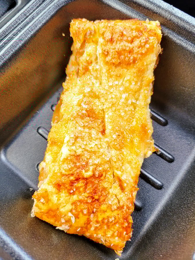 Golden apple strudel that would make your grandmother proud, flaky and sweet in all the right ways.