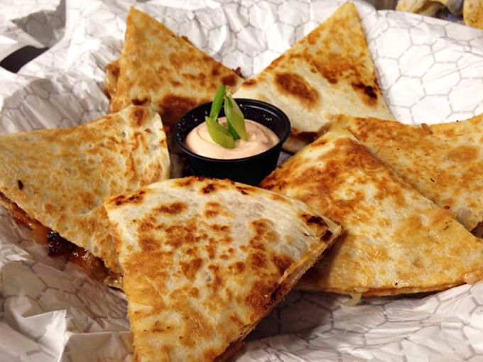 Crispy, gooey quesadillas prove American Grill isn't just a one-trick pony&mdash;their Tex-Mex game deserves its own highlight reel.