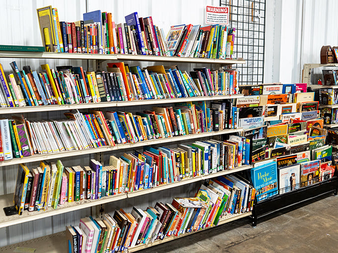Literary treasures stacked floor to ceiling&mdash;where dog-eared paperbacks and forgotten bestsellers find new homes and fresh eyes.