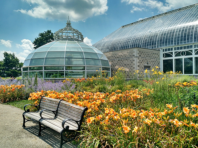 The botanical gardens burst with color and life, providing a peaceful retreat where retirees can stretch both legs and retirement dollars.