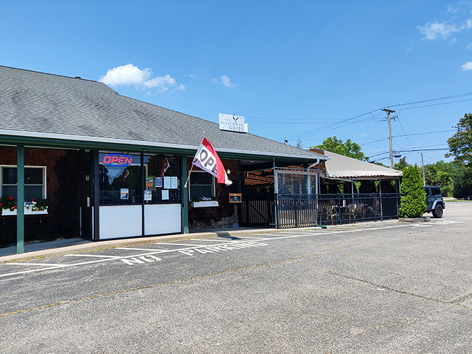 Local flavor served with a side of sunshine. The Breachway Grill offers that quintessential Rhode Island dining experience where seafood tastes fresher when eaten with a water view.