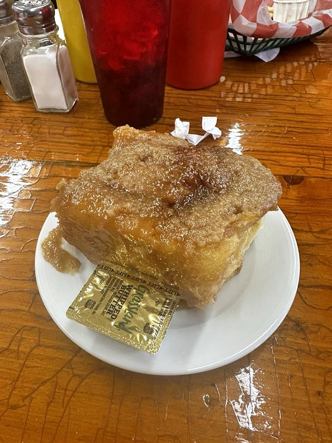 This isn't just a caramel roll&mdash;it's architecture. Sweet, gooey architecture that demands to be demolished one heavenly bite at a time.