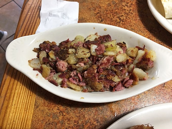 Corned beef hash that actually looks like meat instead of mystery mush&mdash;a breakfast rebellion worth joining. No can-opener required.
