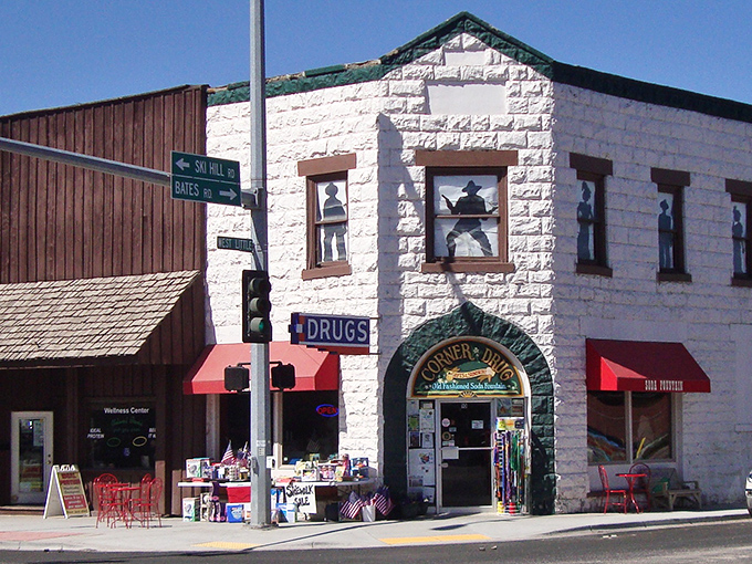 Corner Drug feels like stepping into a Norman Rockwell painting where they might still make malts the old-fashioned way.