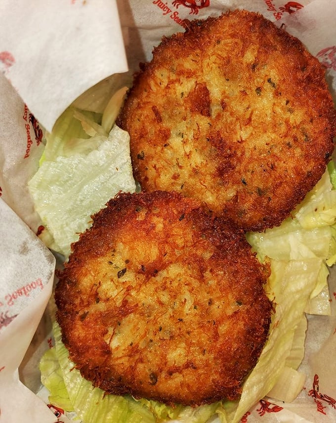Crab cakes that are all crab and no filler&mdash;the seafood equivalent of finding a parking spot right in front of your destination.