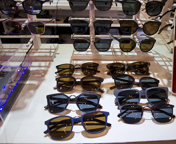 Sunglasses heaven for the indecisive shopper. With this many options, you might need sunglasses to shield you from all the stylish possibilities.