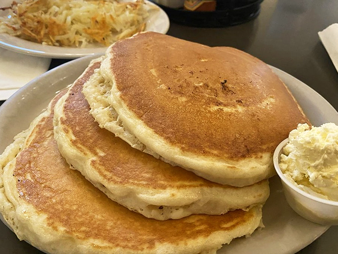 These pancakes don't need fancy toppings or Instagram filters&mdash;they're the Meryl Streep of breakfast foods: classic, reliable, and somehow getting better with age.