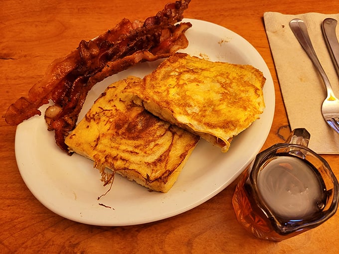 French toast and bacon &ndash; the breakfast equivalent of Sinatra and bourbon. Simple, timeless, and exactly what you want when nothing else will do.