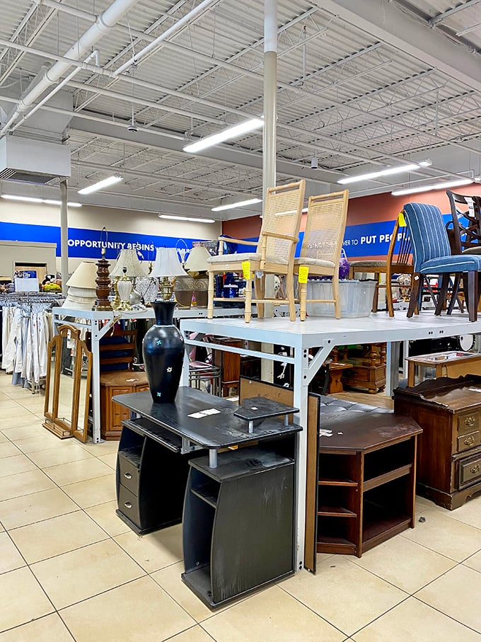 Furniture that tells stories&mdash;some from mid-century living rooms, others from dorm rooms, all waiting for their next chapter.