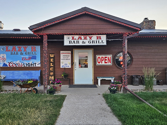 The Lazy R Bar & Grill isn't trying to be trendy—it's too busy being exactly what you need after a day of exploring the Black Hills.