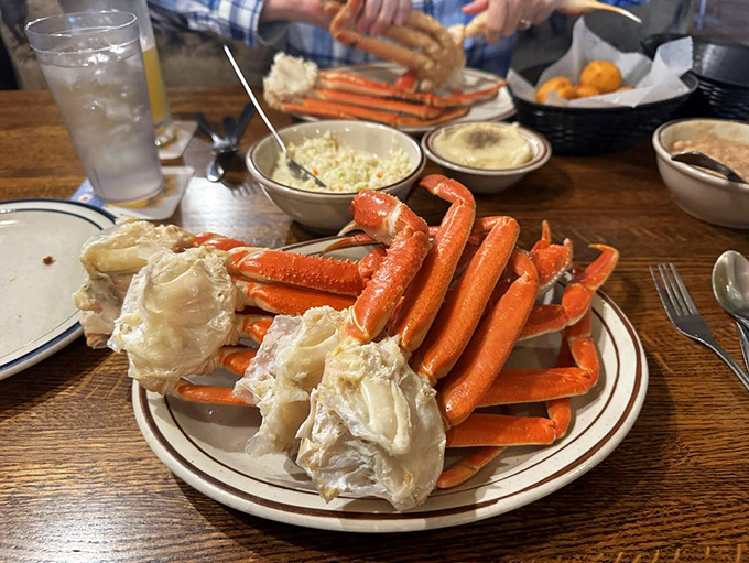 Snow crab legs that demand you roll up your sleeves and get personal. The ultimate hands-on dining experience worth every crack, snap, and slurp.