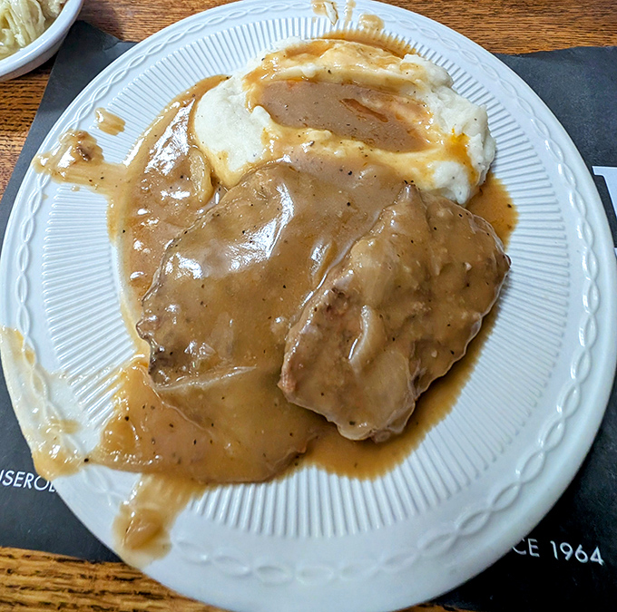 Liver and onions swimming in savory gravy&mdash;a dish your grandparents loved that deserves a serious comeback. Comfort food that doesn't need a modern "twist."