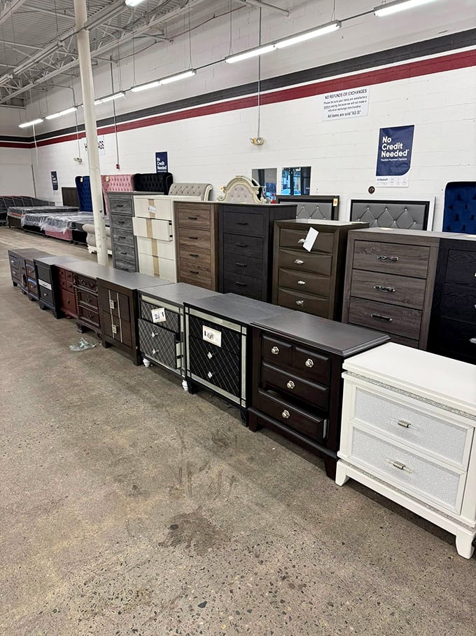 Bedroom furniture that doesn't require a second mortgage. These dressers range from farmhouse chic to modern minimalist.