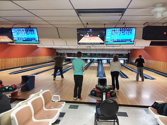 Where retired accountants become bowling legends on Tuesday nights. Nick's Hodag Lanes offers nostalgia and friendly competition in equal measure.