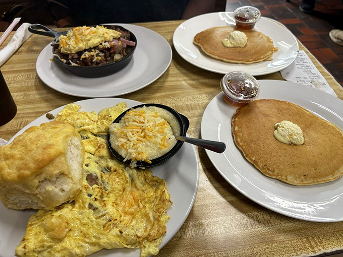 Who says breakfast can't join the barbecue party? These omelets and pancakes prove morning comfort food belongs everywhere.