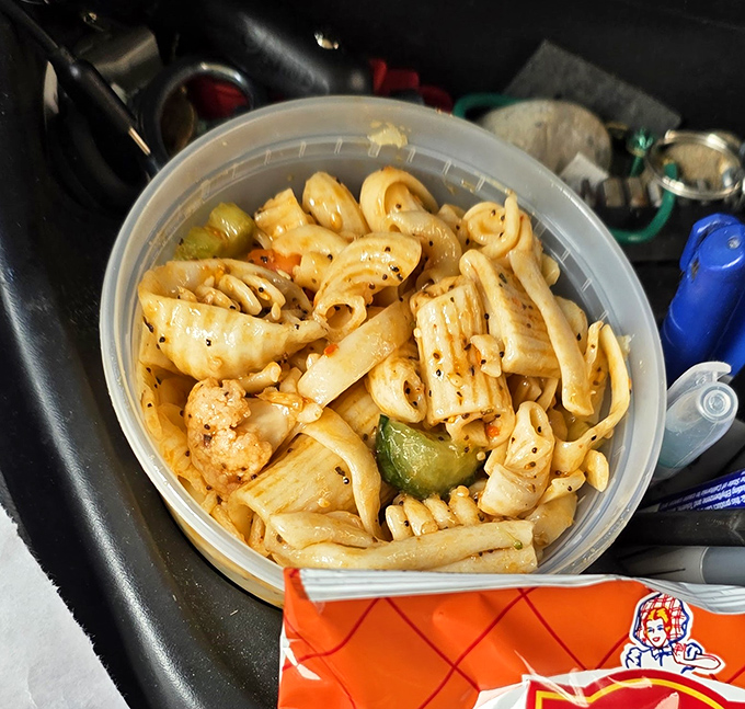 Even the pasta salad gets the Gonella's treatment&mdash;no phoning it in here. Those olives aren't just garnish; they're little flavor bombs.