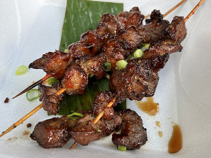 These pork skewers aren't just grilled &ndash; they're transformed into caramelized flavor missiles that'll make you question why you ever ate anything else.
