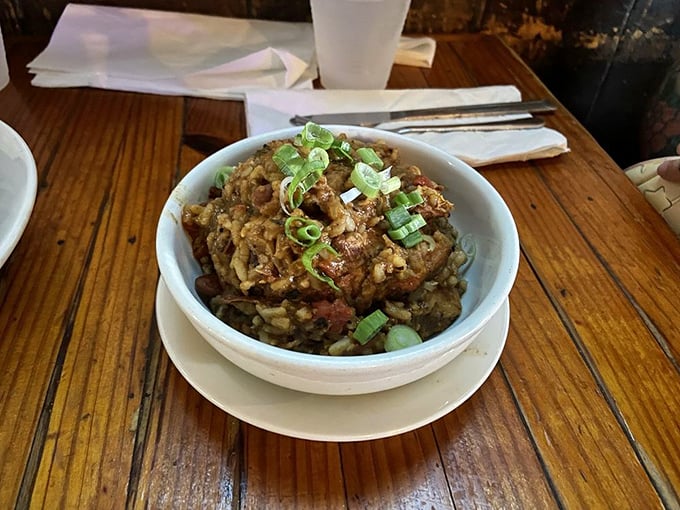 This rabbit and sausage jambalaya doesn't hop around with flavor&mdash;it dives in headfirst. Bugs Bunny would gladly surrender for this dish.